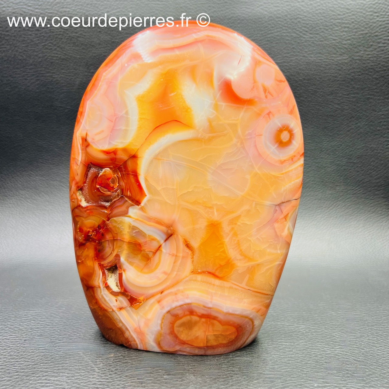La cornaline| Pierre naturelle | Cœur de Pierres