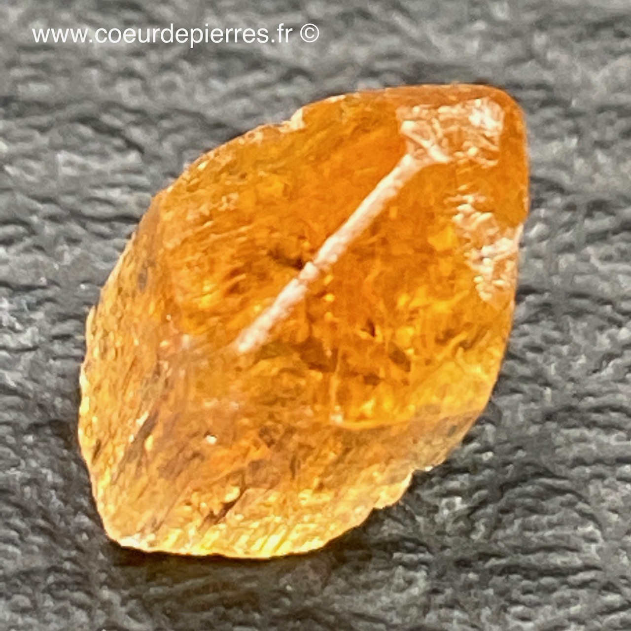 Topaze impériale du Mexique de 4,5 carats (réf tpm6) | Cœur de Pierres