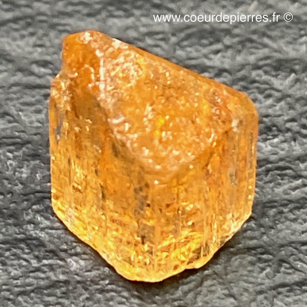 Topaze impériale du Mexique de 4,5 carats (réf tpm6) | Cœur de Pierres