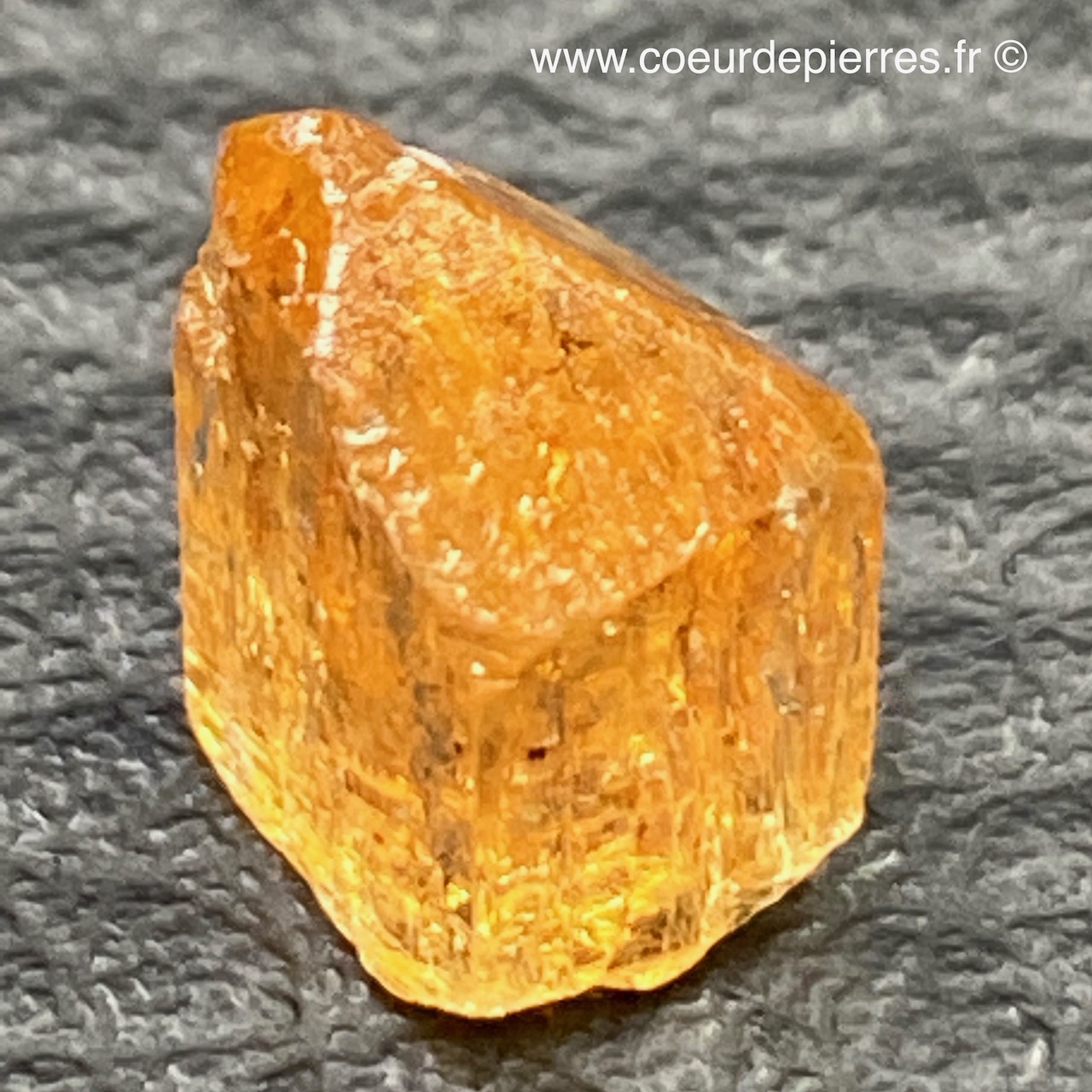 Topaze impériale du Mexique de 4,5 carats (réf tpm6) | Cœur de Pierres