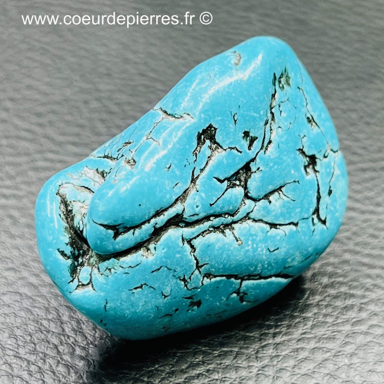 Turquoise naturelle du Tibet de 41 gr (réf tur3) | Cœur de Pierres
