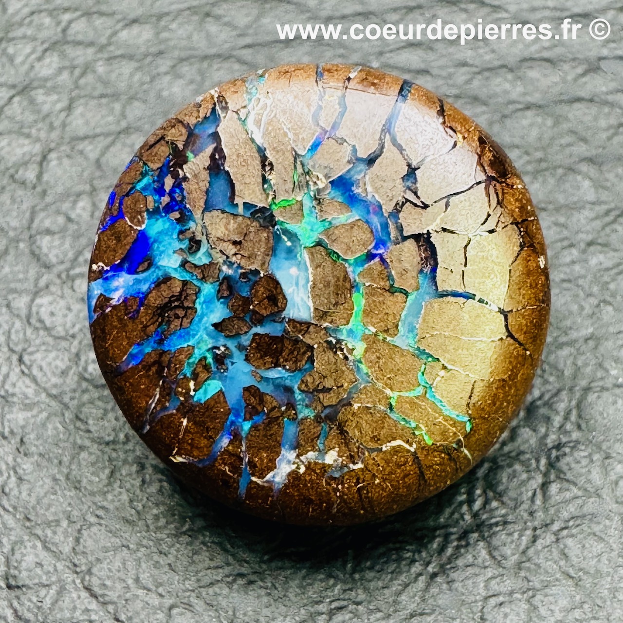 Opale Boulder d’Australie (réf oba16) | Cœur de Pierres