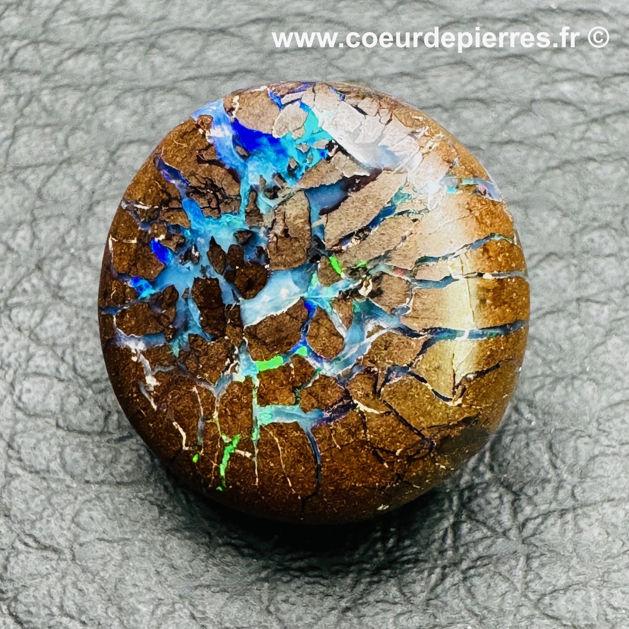 Opale Boulder d’Australie (réf oba16) | Cœur de Pierres