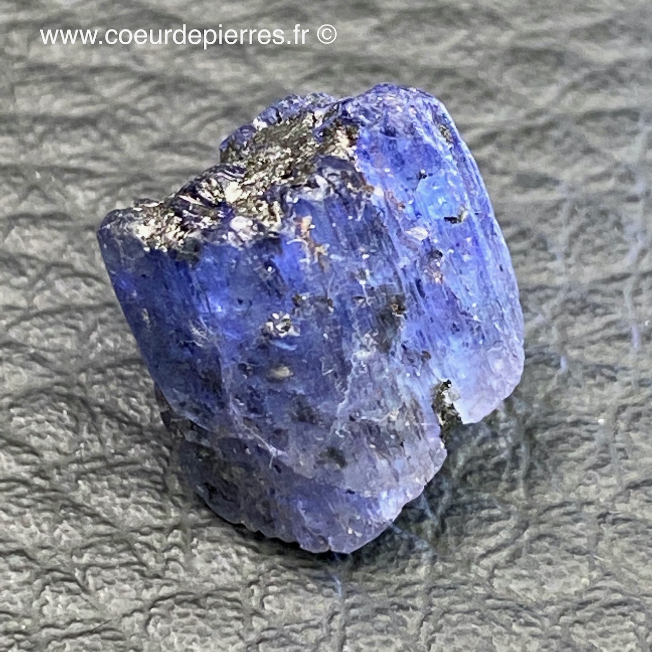 Tanzanite brute naturelle de Tanzanie (ref taz3) | Cœur de Pierres