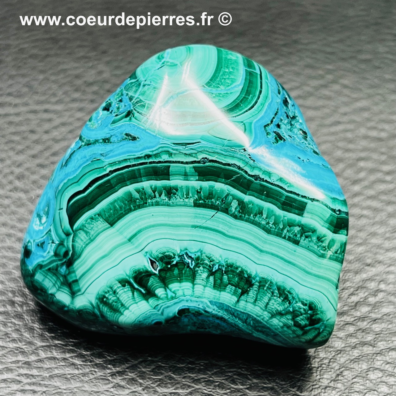 Chrysocolle du Congo "forme libre" (réf chy13) | Cœur de Pierres