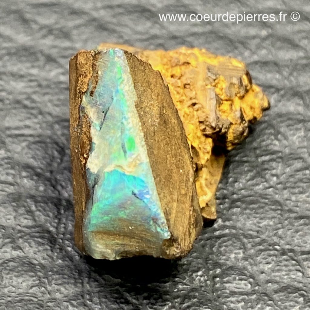 Opale boulder brute d'Australie de 12,5 carats (réf obw6) | Cœur de Pierres Opale boulder brute d'Australie de 12,5 carats (réf obw6) | Cœur de Pierres