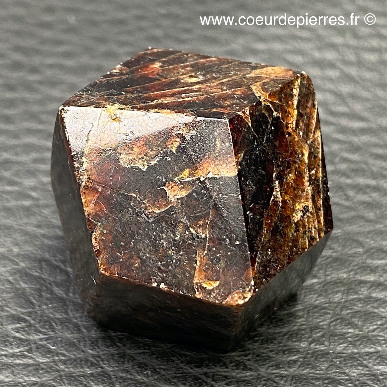 Grenat de Madagascar (réf gr10) | Cœur de Pierres