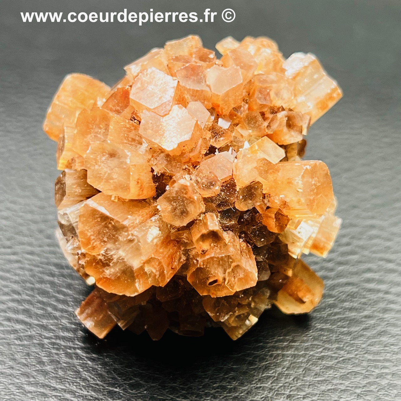 Aragonite macle de cristaux du Maroc (réf ago5) | Cœur de Pierres