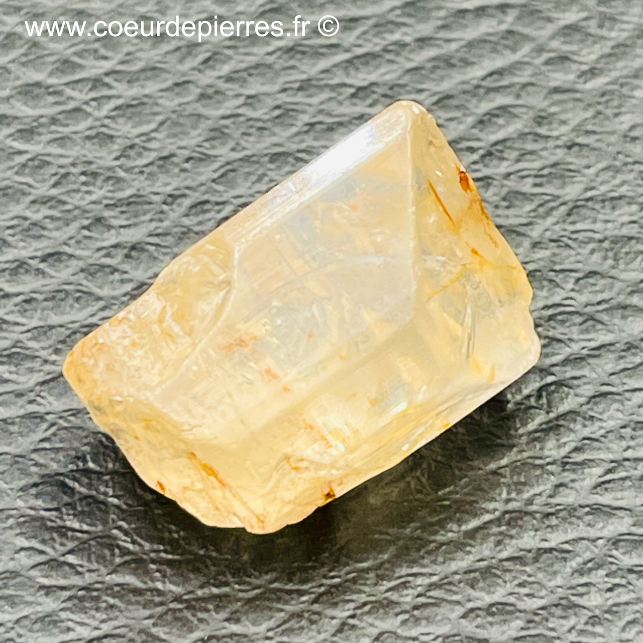 Topaze impériale du Mexique de 32,5 carats (réf tpm6) | Cœur de Pierres