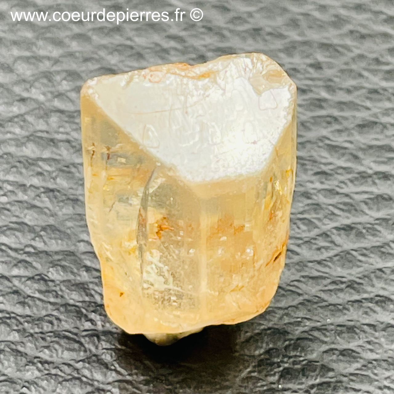 Topaze impériale du Mexique de 32,5 carats (réf tpm6) | Cœur de Pierres