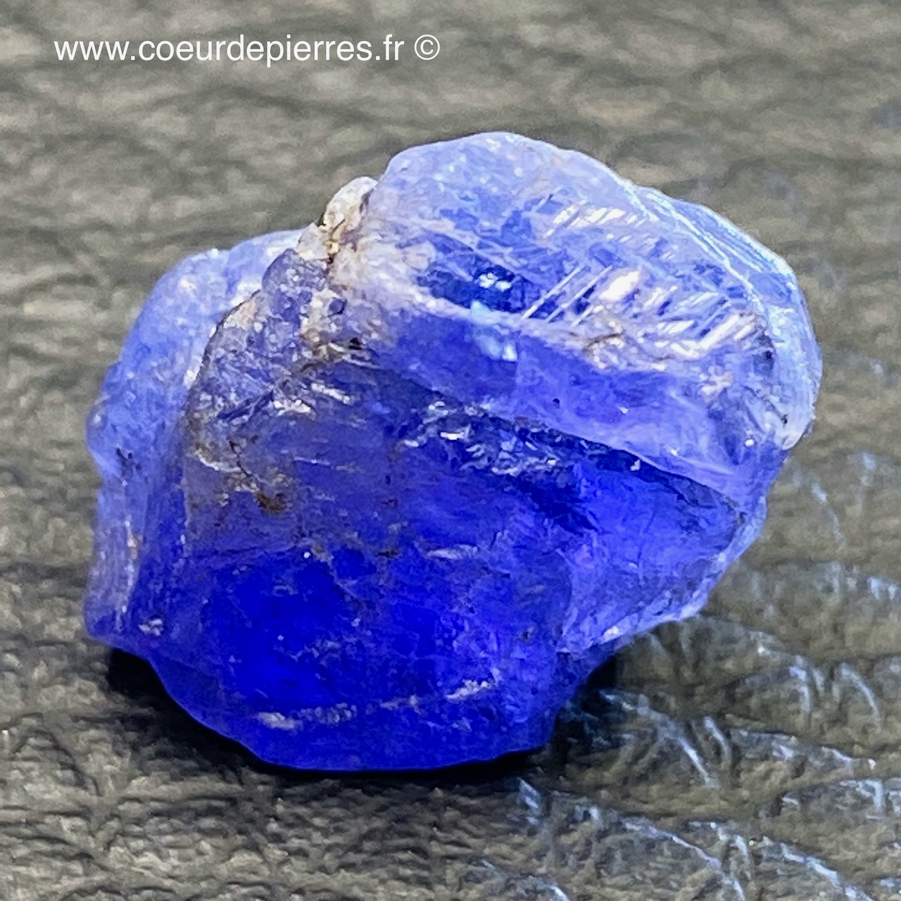 Tanzanite brute naturelle de Tanzanie (ref taz1) | Cœur de Pierres